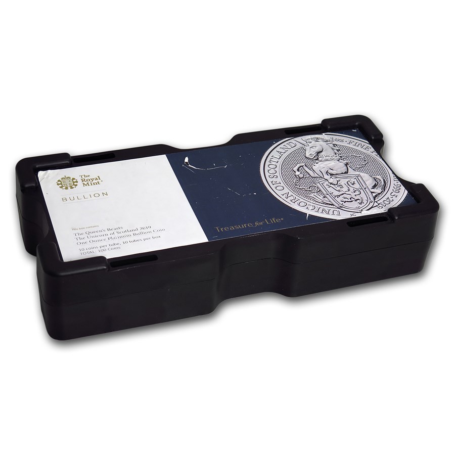 Buy 100-Coin 1 oz Platinum Unicorn Monster Box (Empty, Black) | APMEX