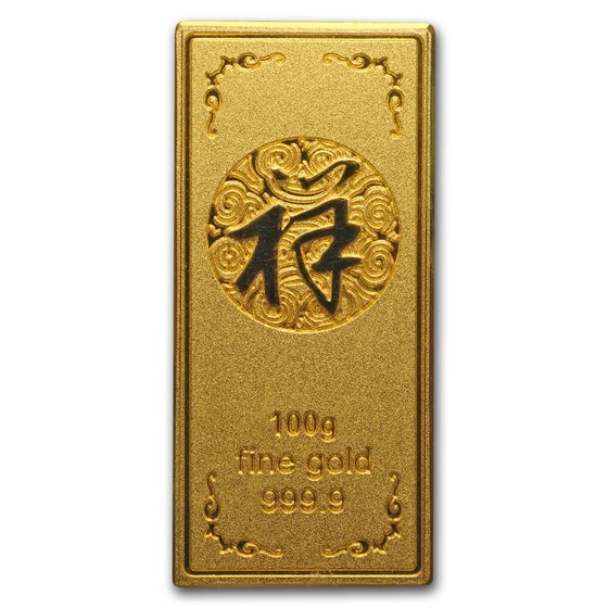 Buy 100 gram Gold Bar - China National Gold Group Corporation | APMEX
