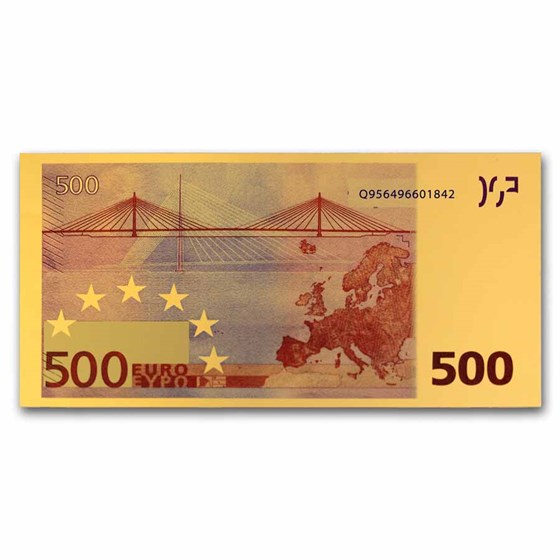 Buy 100 Milligrams €500 Gold Aurum Note 24K | APMEX