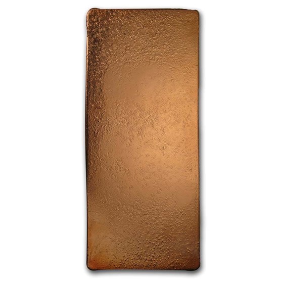 Buy 100 oz Cast-Poured Copper Bar - 9Fine Mint | APMEX