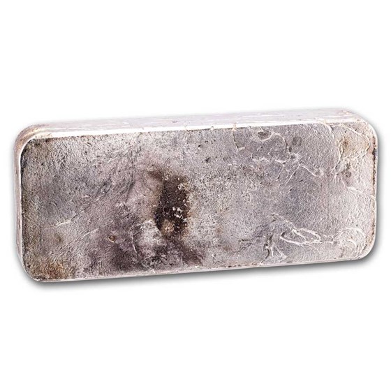 100 oz Silver Bar - Vintage AMG
