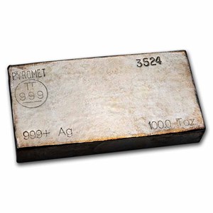 100 oz Silver - Pyromet