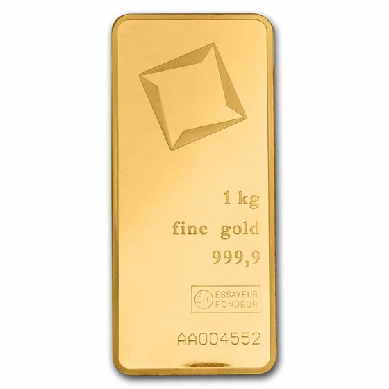Buy 1000 gram Gold Bar - Valcambi (w/Damaged Assay Card) | APMEX