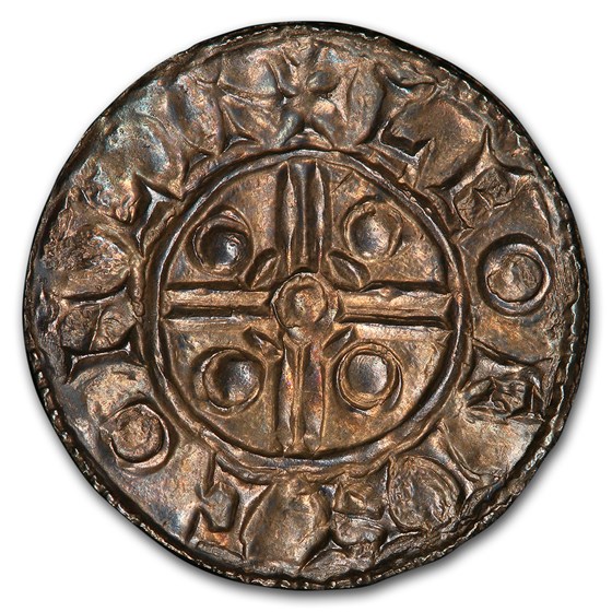 Buy (1024-1030) Kingdom of England Silver Penny King Cnut MS-64 PCGS ...