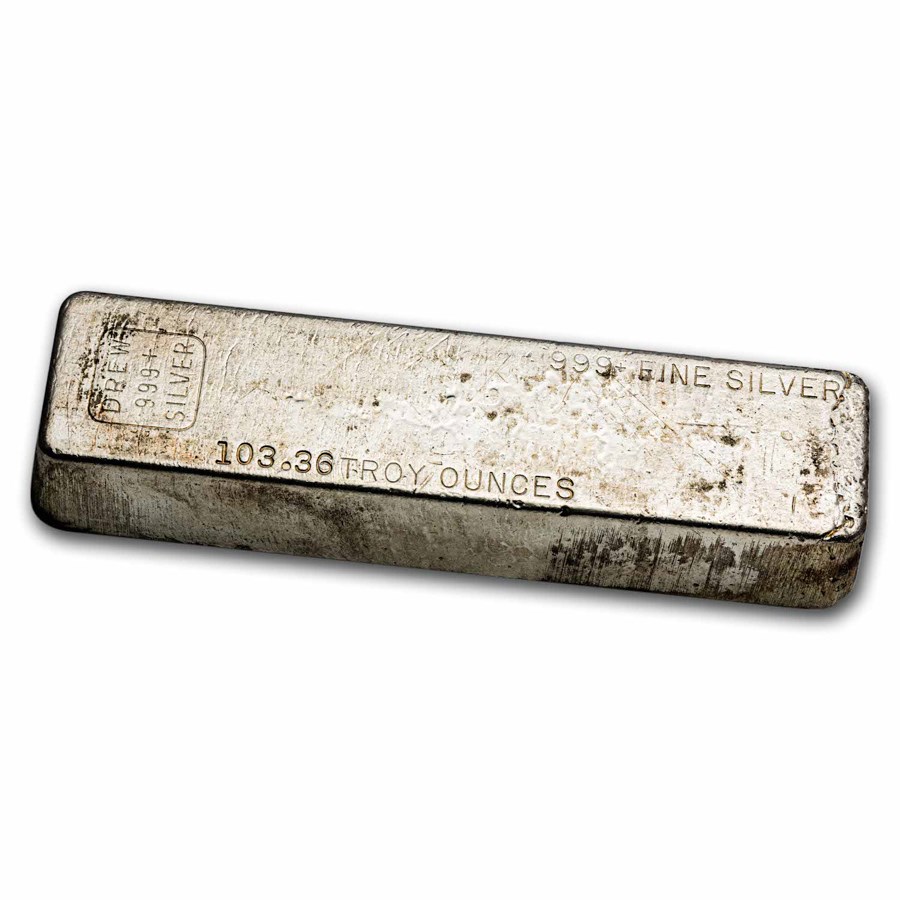 Buy 103.3 oz Silver Bar - Drew Silver Corp. | APMEX