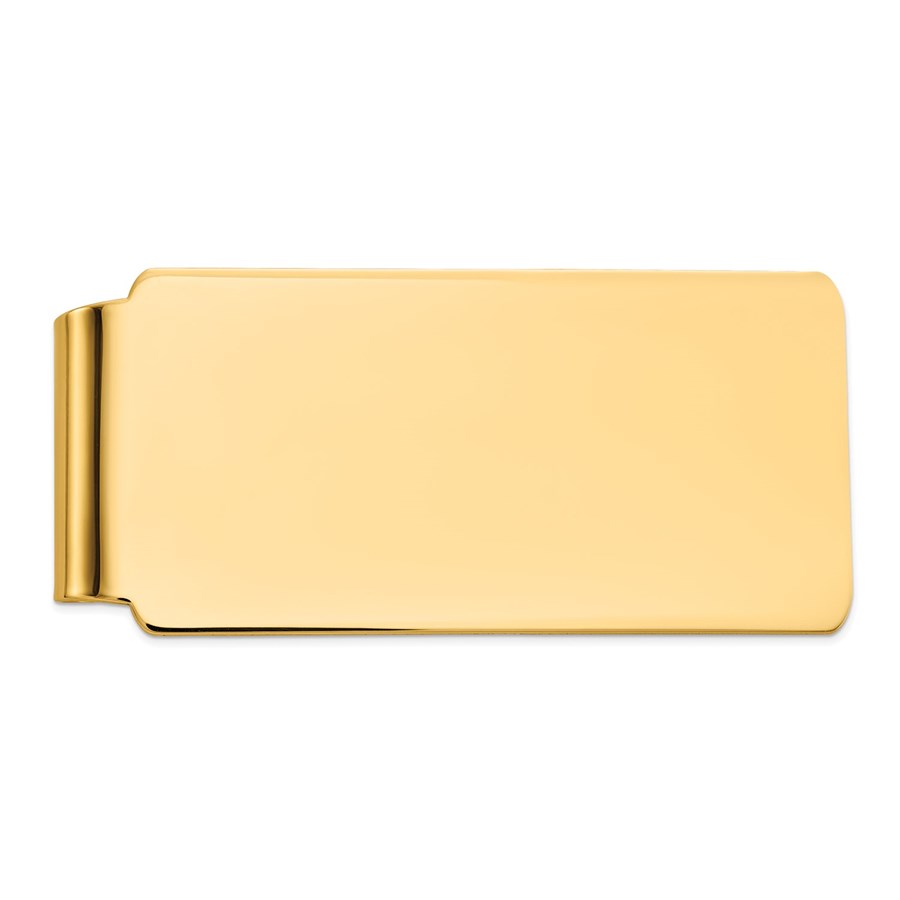 10K Yellow Gold Men's Money Clip - 55 in.