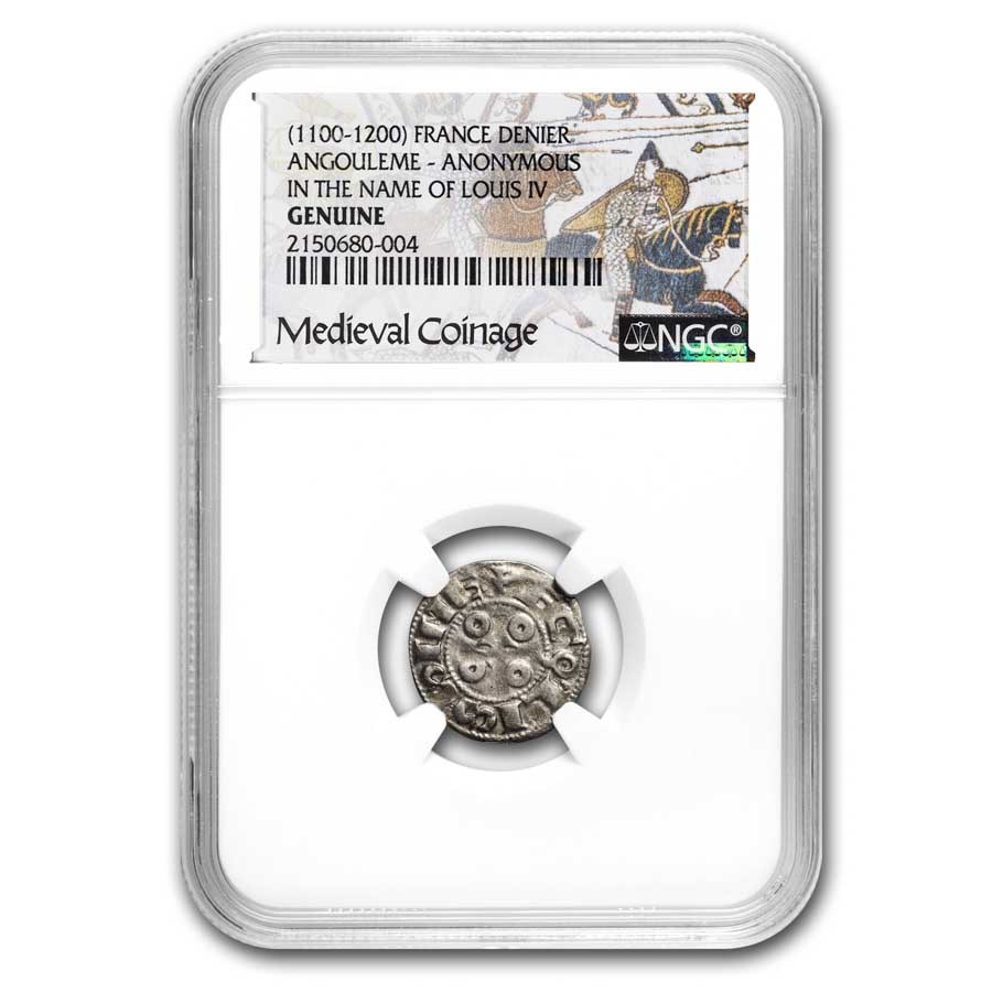 Buy 1100-1200 France Angouleme Silver Denier | APMEX