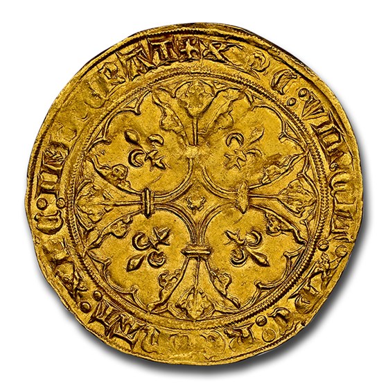 Buy (1350-1364) France Gold Royal d'Or Jean II MS-63 NGC | APMEX