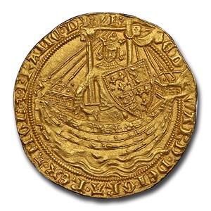 (1351-52) Great Britain Gold Noble Edward III MS-63 NGC