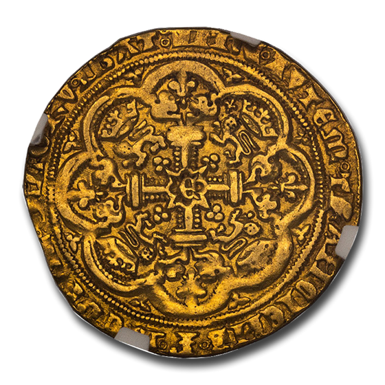 Buy (1351-52) Great Britain Gold Noble Edward III XF-45 NGC Coin Online ...