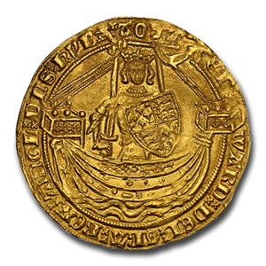 (1361-69) England Gold Noble Edward III MS-66 NGC