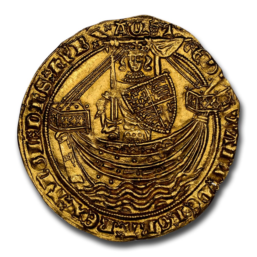 Buy (1361-69) Great Britain Gold Noble Edward III MS-61 NGC | APMEX
