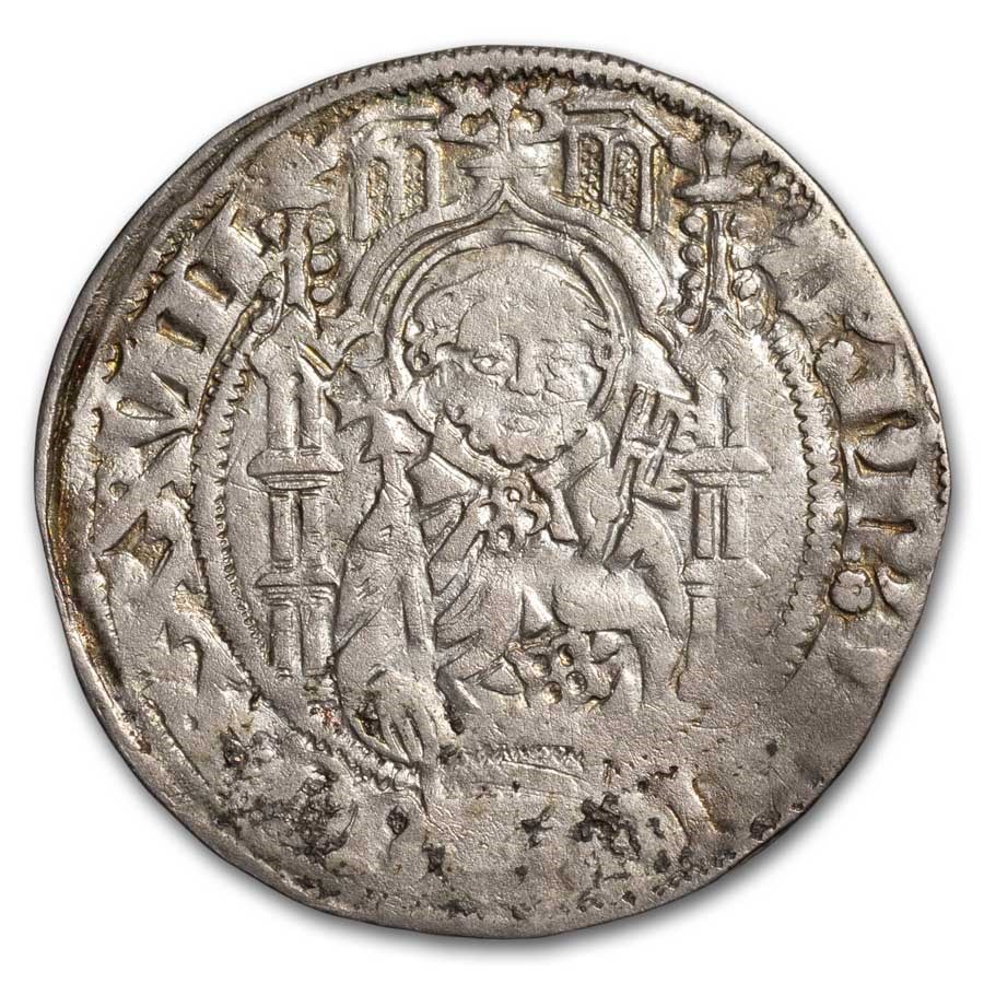 1438 German States Cologne AR Groschen Deitrich II XF