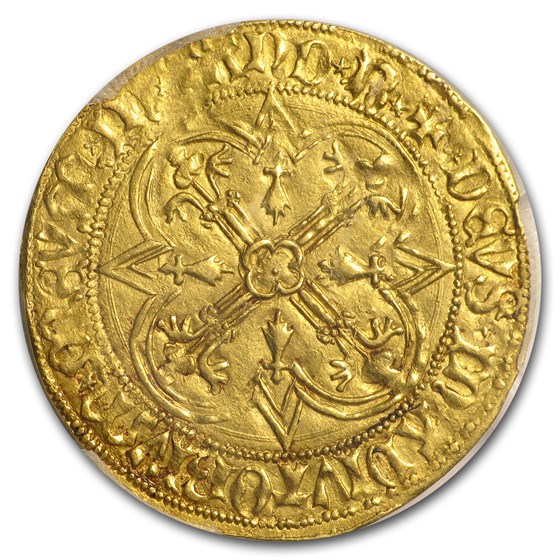 Buy 1450-57 France Gold Ecu d'or AU-55 PCGS | APMEX