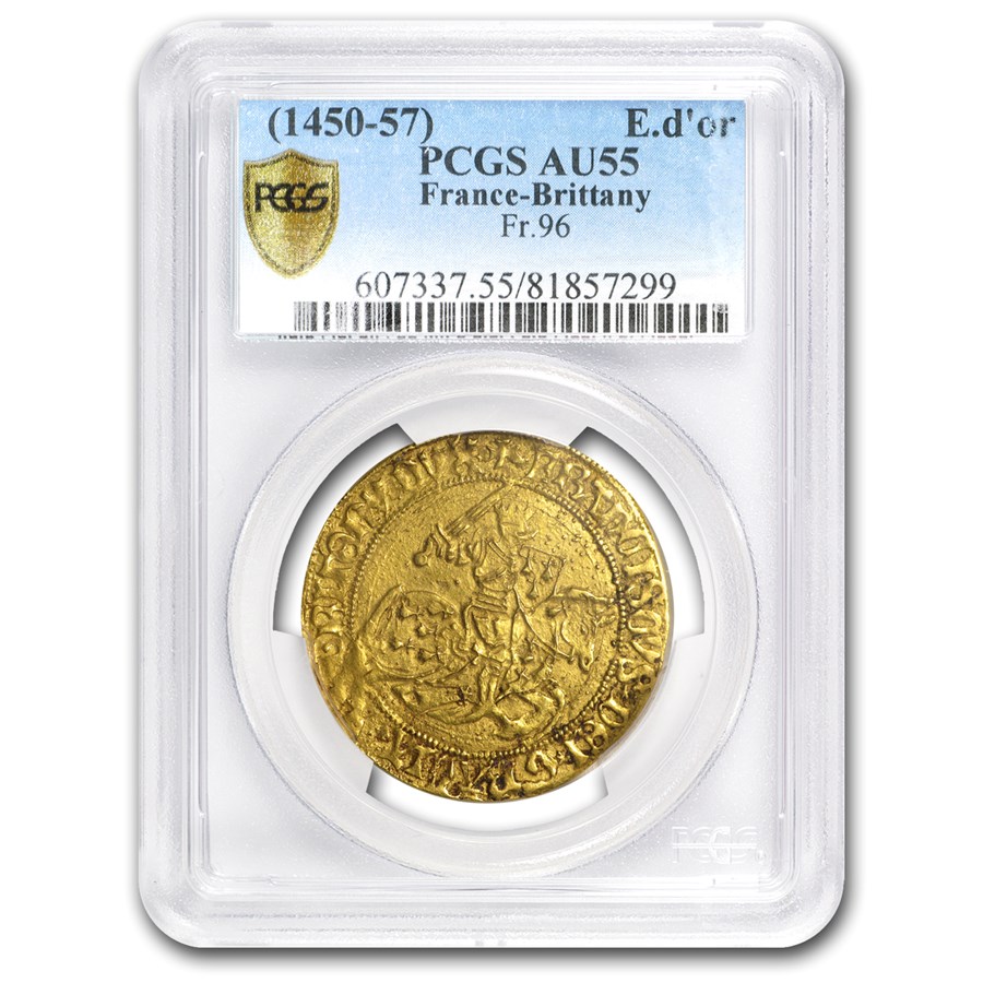 Buy 1450-57 France Gold Ecu d'or AU-55 PCGS | APMEX