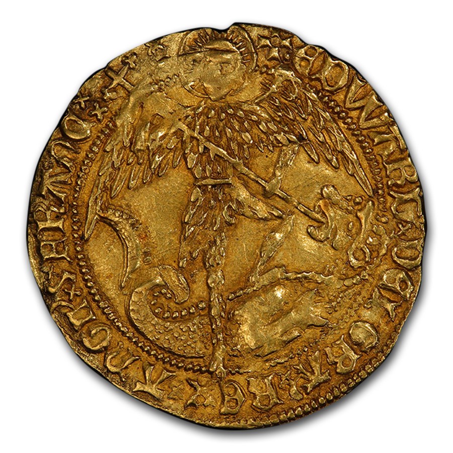 Buy (1471-83) Kingdom of England Gold Angel Edward IV MS-63 PCGS | APMEX