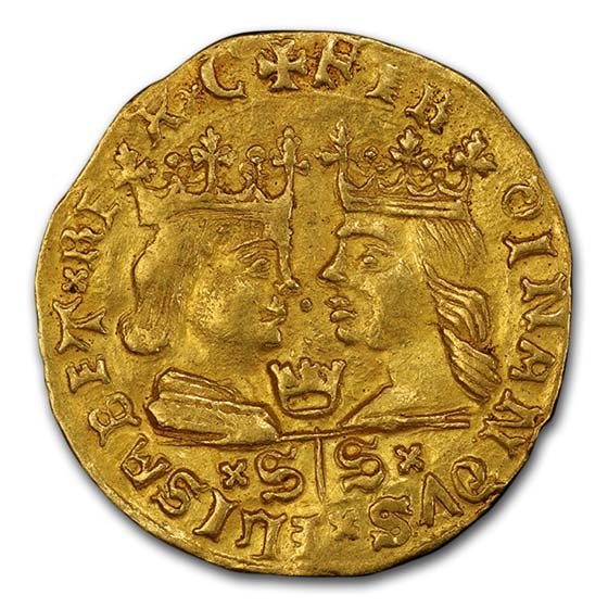 Buy 1474-1504 Spain Gold Ducat Ferdinand and Isabella MS-62 PCGS | APMEX