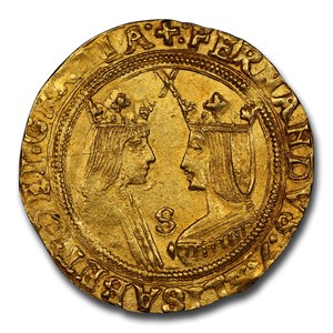 Buy (1476-1516)-S Spain Gold 2 Excelentes MS-62 PCGS | APMEX