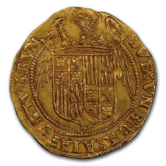Buy 1476-1516 Spain Gold 2 Excelentes MS-62 PCGS | APMEX