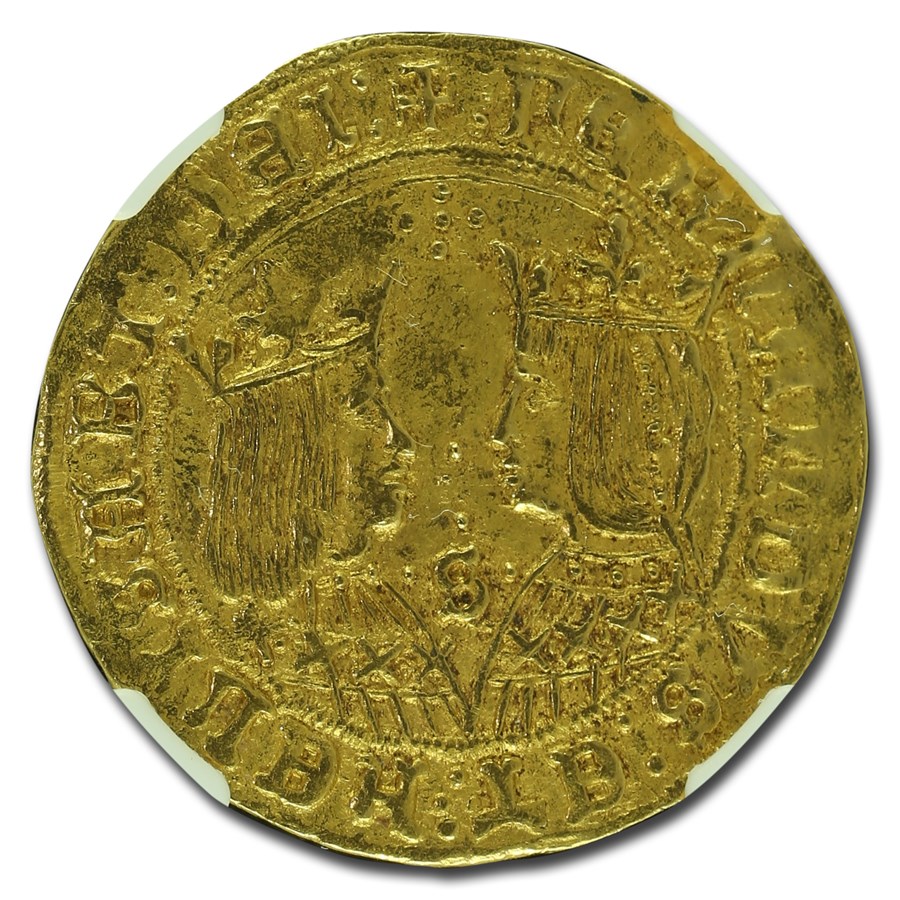 Buy (1476-1516) Spain Gold 2 Excelentes MS-64 NGC | APMEX