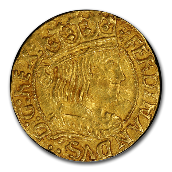 Buy 1479-1516 Spain Gold Ducat Ferdinand and Isabella MS-62 PCGS | APMEX