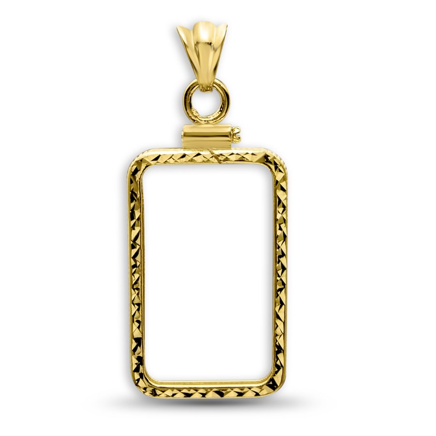 Buy 14K Gold Screw-Top D/C Bezel (10 gram Gold Bar) PAMP Suisse | APMEX