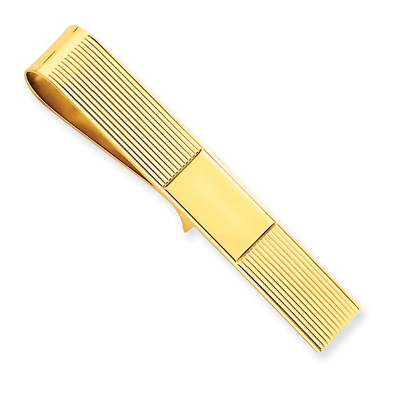Buy 14k Solid Gold Tie Bar/Money Clip | APMEX