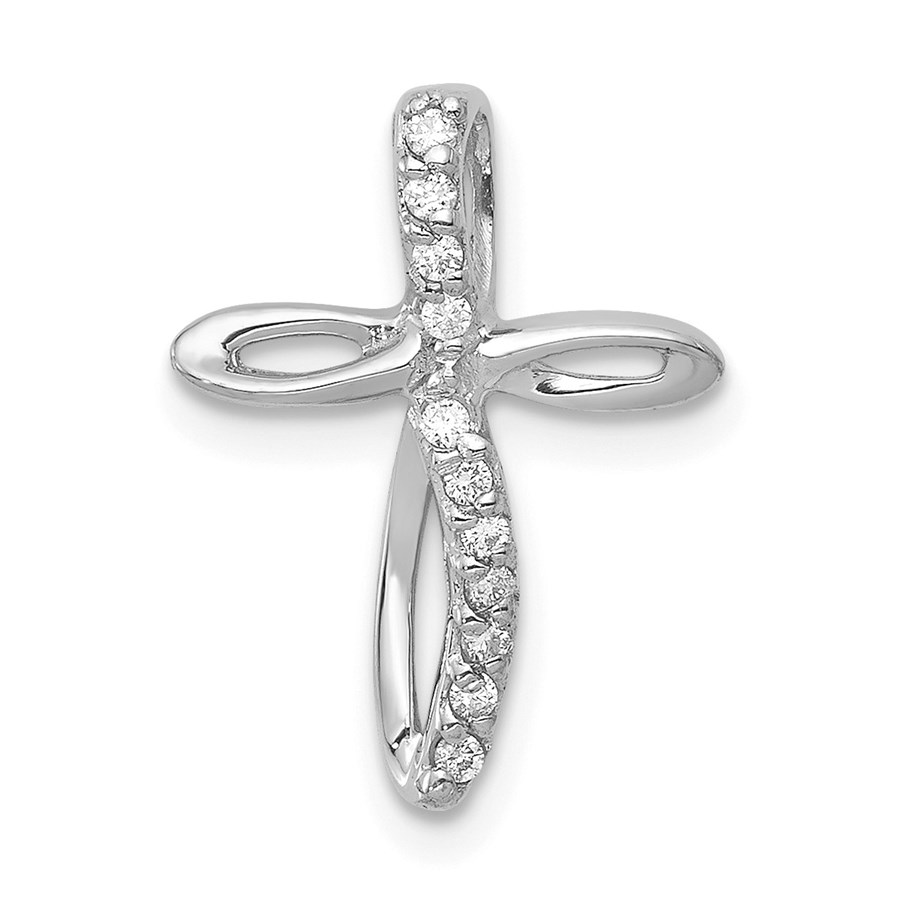Buy 14k White Gold Passion Cross Mounting | APMEX