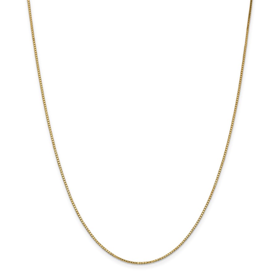 Buy 14k Yellow Gold 1.1 mm Box Chain - 28 in. | APMEX