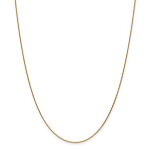 Buy 14k Yellow Gold 1 mm Cable Chain - 22 in. | APMEX