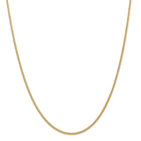 Buy 14k Yellow Gold 2.00 mm Semi-solid Chain - 30 in. | APMEX
