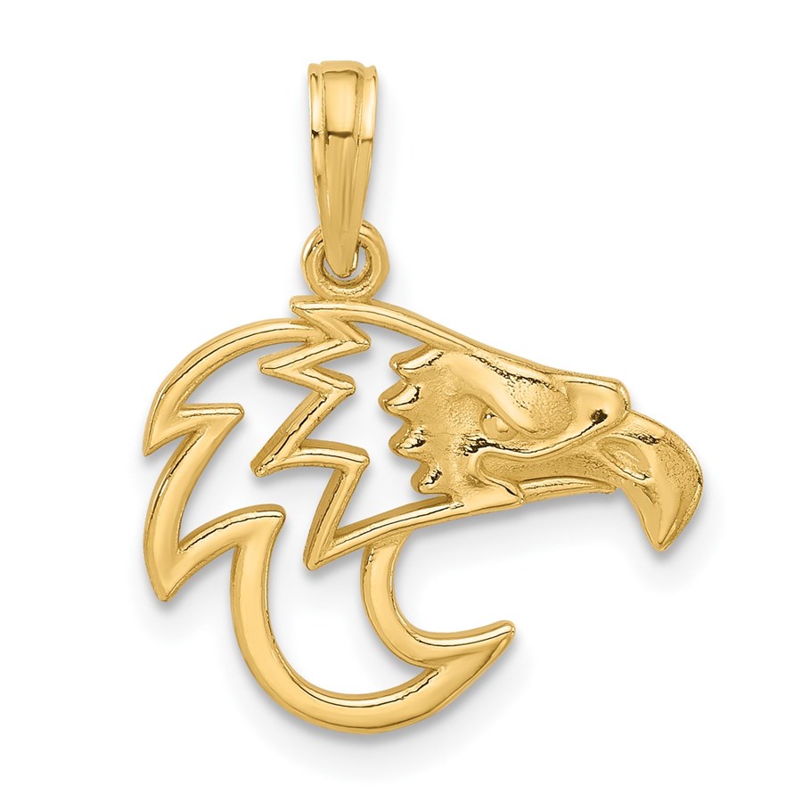 Buy 14K Yellow Gold Fancy Eagle Charm | APMEX