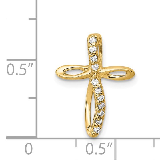Buy 14k Yellow Gold Passion Cross Mounting | APMEX