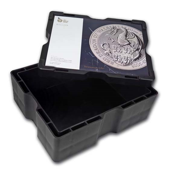 Buy 15-Coin 10 oz Silver Dragon Monster Box (Empty, Black) | APMEX