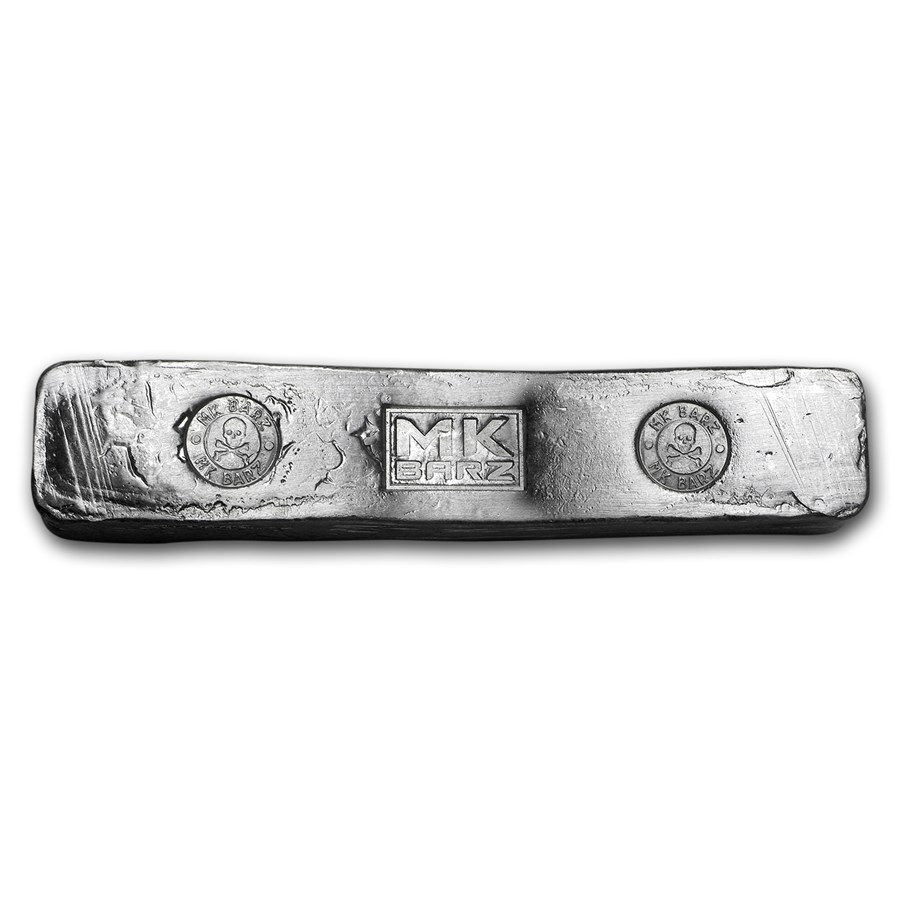 Buy 15 oz Hand Poured Silver Kit-Kat - Limited Edition: Skull & Bones ...