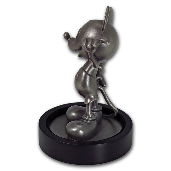 Buy 150 gram Silver Mickey Mouse 90th Anniversary Miniature Statue | APMEX