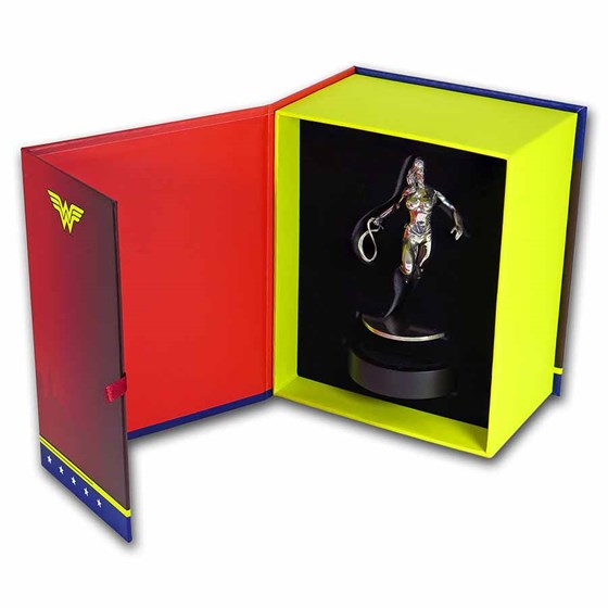 Buy 150 gram Silver Wonder Woman Miniature Statue | APMEX