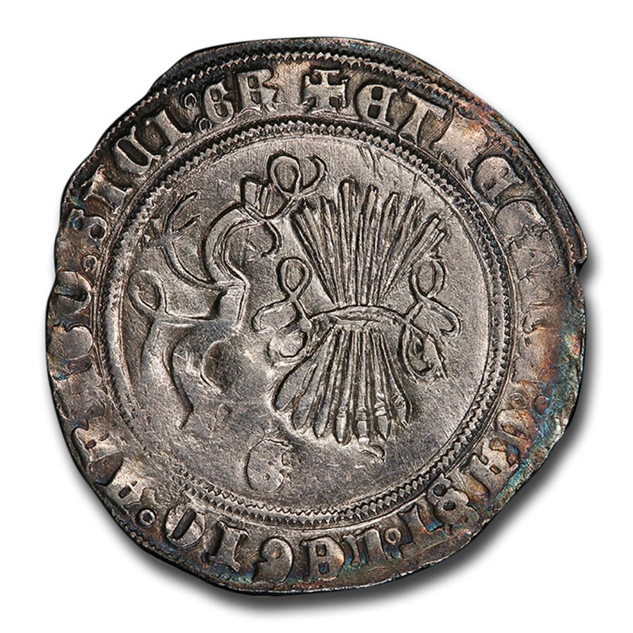 Buy (1504-16)-G Spain Silver Real AU-58 PCGS | APMEX