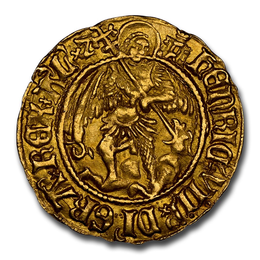 Buy 1509-26 GB Gold Half Angel Henry VIII MS-63 | APMEX