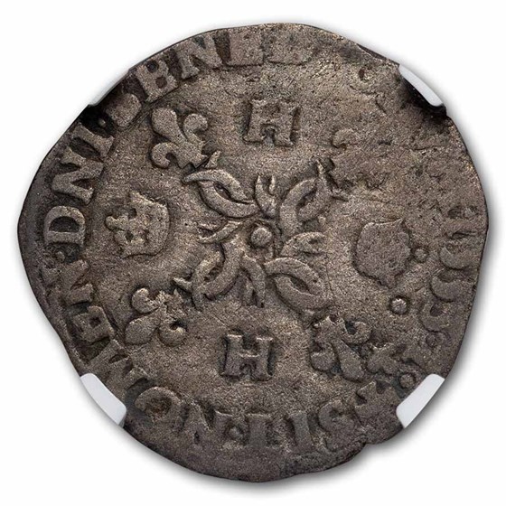 Buy 1553-D France BI Silver Douzan Henry II VF-20 NGC | APMEX