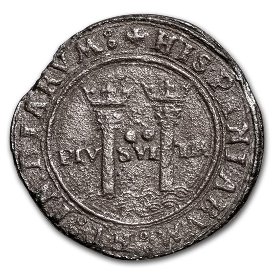 Buy 1554 Fleet, Padre Island Shipwreck Silver 2 Reales (w/COA) | APMEX