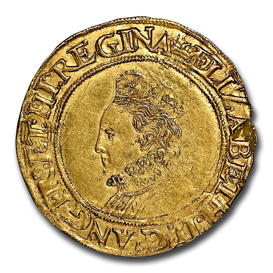 Buy (1567-1570) Great Britain Gold 1/2 Pound Elizabeth I MS-61 NGC | APMEX