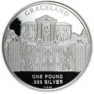 Buy 16 oz Silver Round - Elvis Presley | APMEX