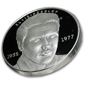 Buy 16 oz Silver Round - Elvis Presley | APMEX