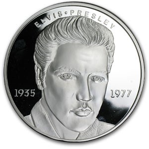 Buy 16 oz Silver Round - Elvis Presley | APMEX