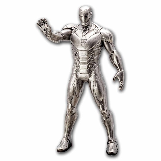 160 gram Silver Iron-Man Miniature Statue