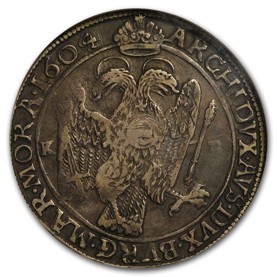 Buy 1604-KB Hungary Rudolph II Silver Thaler VF-25 NGC | APMEX