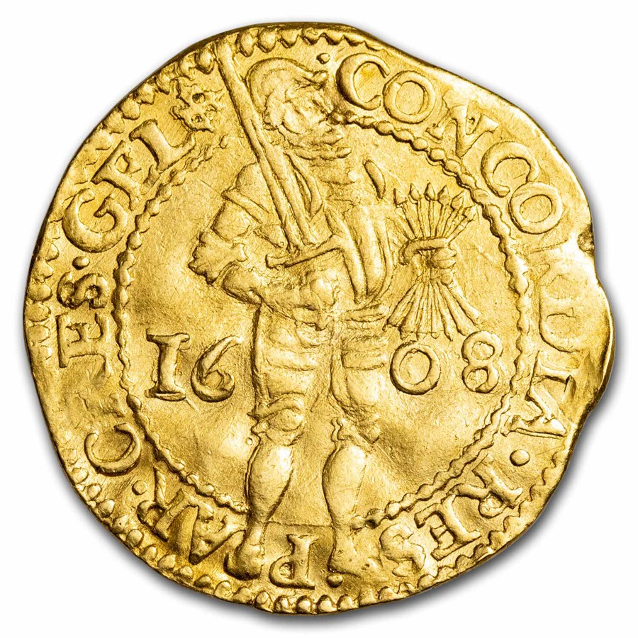 1608 Netherlands Gold Ducat XF