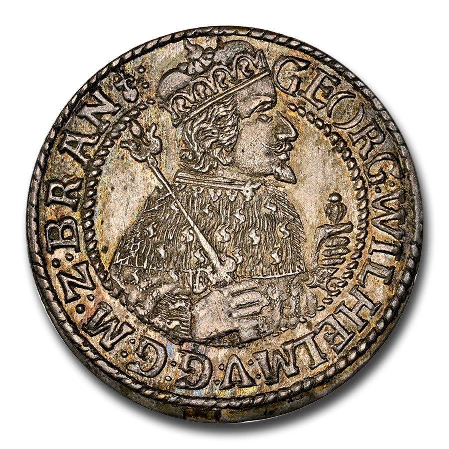 Buy 1624 Germany Brandenburg Silver 1/4 Thaler Wilhelm MS-63 NGC | APMEX