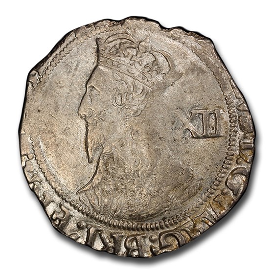 1625 Great Britain Silver Shilling Charles I AU-53 PCGS